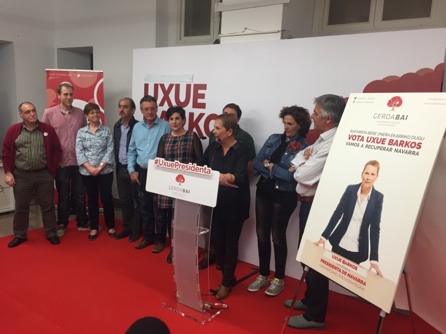 Geroa Bai arranca la campaña del cambio en Navarra